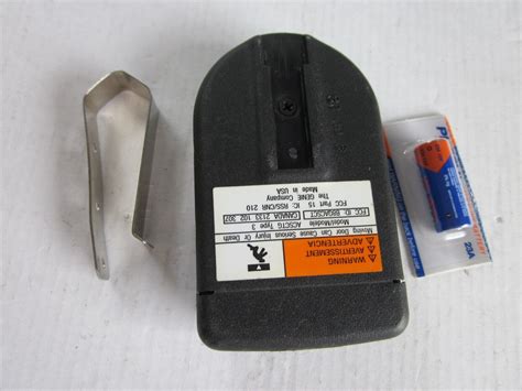 Genie Intellicode Model Acsctg Type 3 Garage Door Opener Remote With