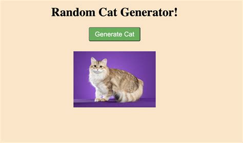 Cat Generator Devpost