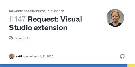 Request Visual Studio Extension Issue 147 Tailwindlabs