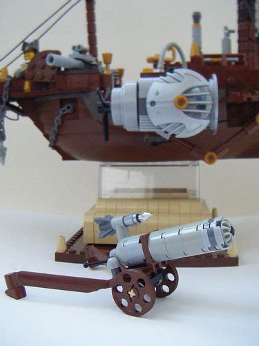 Lego Steampunk Gunship Lego Gunship Cannon