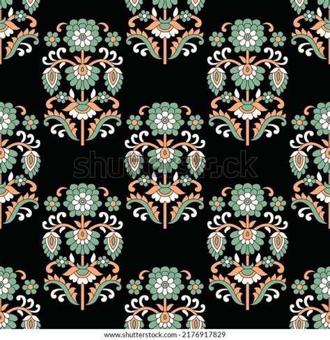 Geometric Flower Design Pattern On Background Stock Vector Royalty Free 2176917829 Shutterstock