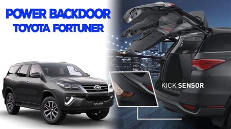 Toyota Fortuner Pasang Power Backdoor Jadi Praktis Buka Bagasi Mobil Youtube