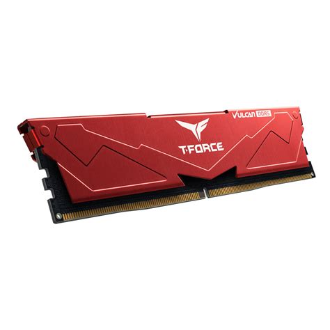 خرید رم Teamgroup T Force Vulcan Ddr5 32gb Dual 6000mhz Cl38 Red از