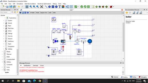 Modelica How Can I Fix This Error For Drumboiler Example Stack Overflow