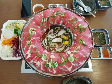 서울신정동 일공공샤브 목동1호점 백두산월남쌈샤브세트 100세편백찜월남쌈샤브 네이버 블로그