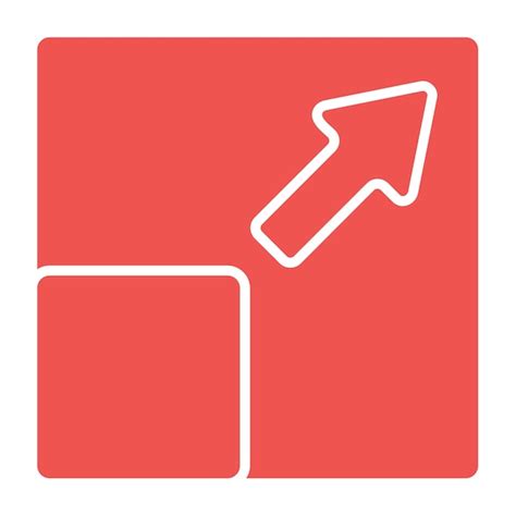 Cambiar el tamaño del icono Vector Premium