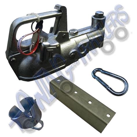 Indespension Triplelock CP004 Unbraked Cast Steel Lockable Coupling Head Hitch With 50mm