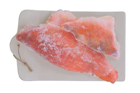 Raw Grouper In Plate Isolate On White Background Ready To Cooking