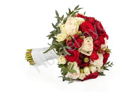Deluxe Package Red Bridal Bouquet
