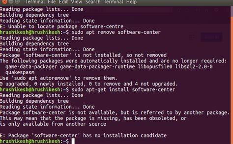 17 04 Software Centre Error On Ubuntu Ask Ubuntu