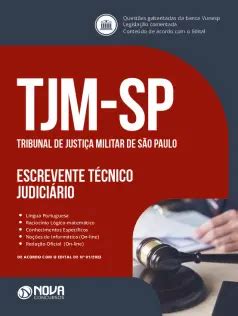 Apostila TJM SP em PDF Escrevente Técnico Judiciário