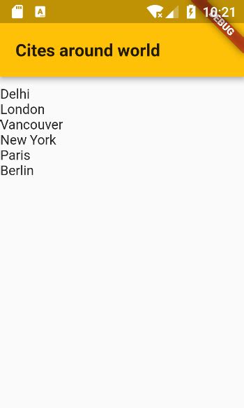 Flutter Getting Started Tutorial 4 Listview By Alok Gupta Medium