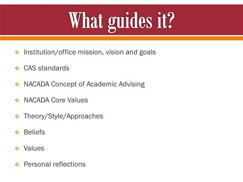 Developing Your Advising Philosophy 132 Ppt Download