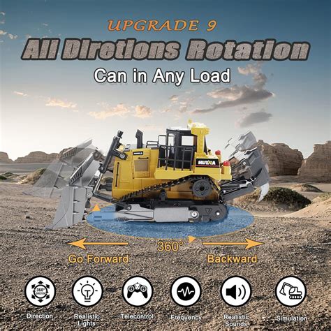 BNAM RC Bulldozer Full Functional Construction India Ubuy