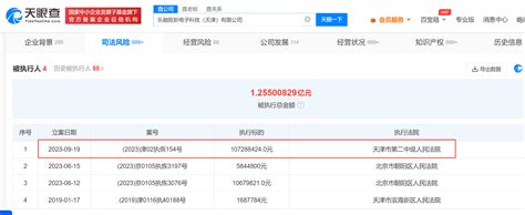 乐视旗下公司被恢复执行1亿 投资家网