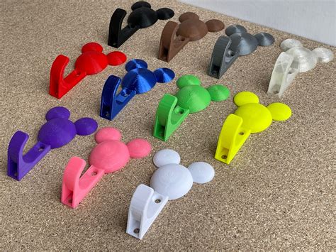 Mickey Mouse Themed Wall Hook Etsy