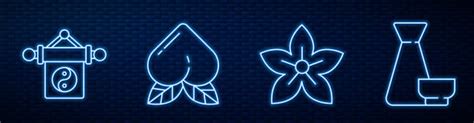 40 Yin Yang Symbol Floral Pattern Flower Lotus Stock Illustrations
