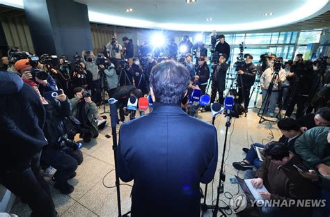 황보관 본부장 국가대표전력강화위원회 회의 결과 설명 연합뉴스