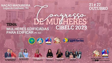 ABERTURA 5º CIBELC CONGRESSO DE MULHERES 21 10 2023 AD NAÇÃO