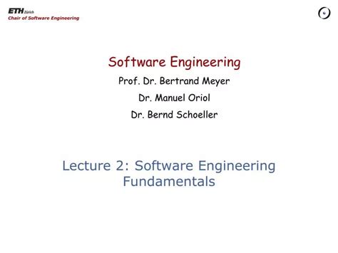 Ppt Lecture 2 Software Engineering Fundamentals Powerpoint