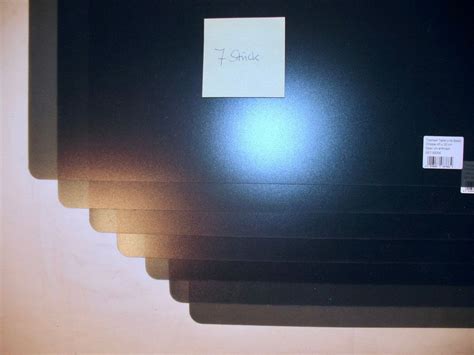 Tisch Set Unterlage Platzset Silikon Isolier Matte Anthrazit Neu
