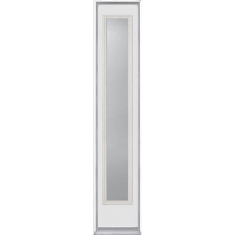 Prehung Smooth Fiberglass Sidelite Unit Full Sidelite Pease Doors