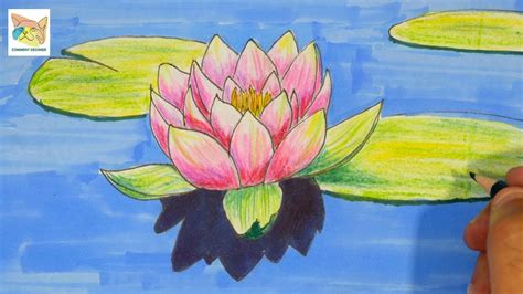 Comment Dessiner Une Fleur De Lotus Etape Par Etape YouTube