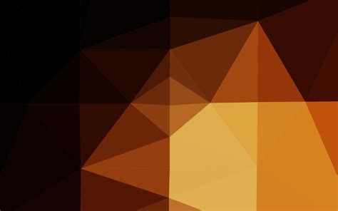 Dark Orange Vector Polygon Abstract Background 19028254 Vector Art At Vecteezy