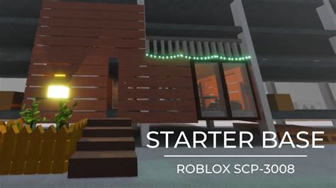 Starter Base Idea Roblox SCP 3008 In 2024 Free House Design Roblox