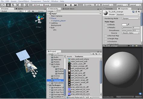 Unity游戏开发官方入门教程：飞机大战（六）——创建子弹 Csdn博客