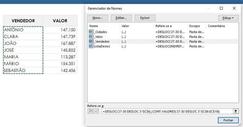 Como Utilizar a Função DESLOC Excel Guia do Excel