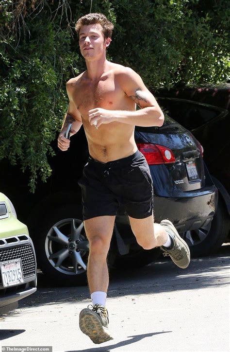 Shawn Mendes Shows Off Very Ripped Physique On Shirtless Hike In La In