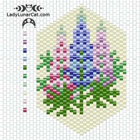 Seed Bead Patterns Free Peyote Beading Patterns Peyote Stitch
