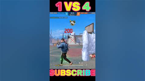 1vs4 🤯 Jod Or Wot 🔥🔥against Cs Grandmaster Player 😱😯shorts Freefire