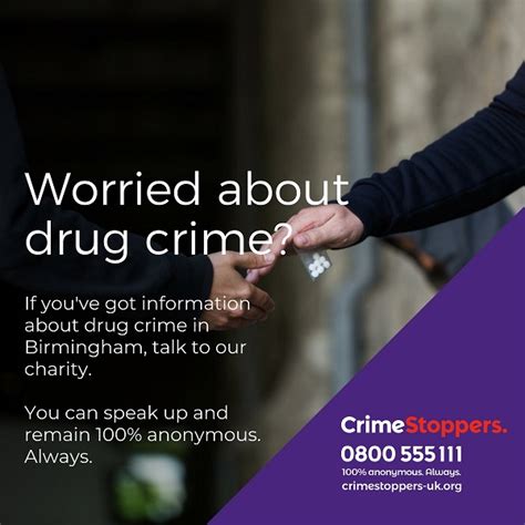 Violence And Drug Crime In Birmingham Targeted In New Campaign