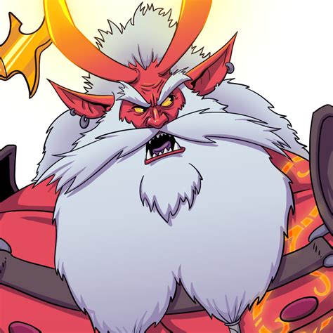 Artstation Demon Grandpa