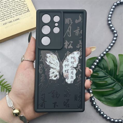 قاب گوشی Galaxy S23 Ultra سامسونگ سیلیکونی Solid Case محافظ لنز دار طرح