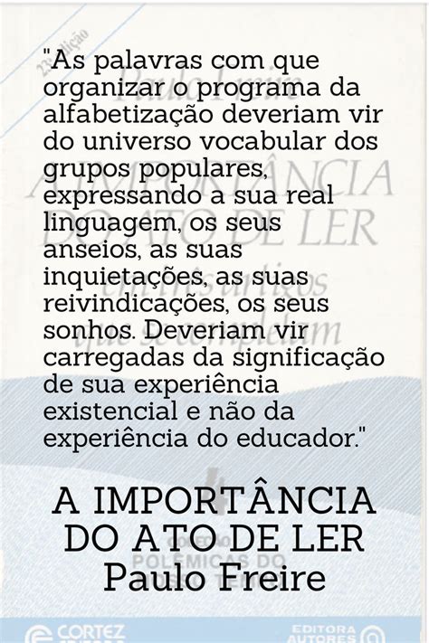 A importância do ato de ler Artofit