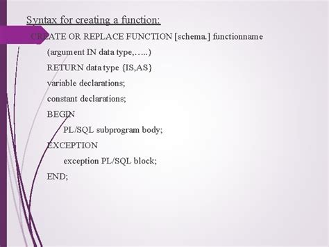 Unit5 Stored Procedures Functions What Are Procedures And