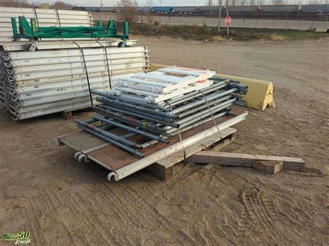 Aluminum Scaffolding Planks Plastic Traffic Barricade Michener Allen