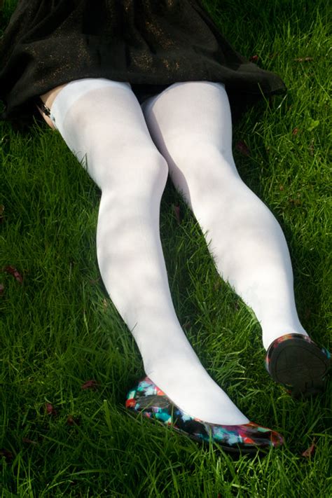 White Nylon Socks