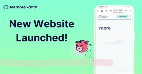 Launching Seemore Datas New Website Seemore Data Posted On The Topic