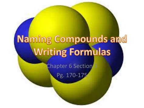 PPT Naming Compounds And Writing Formulas PowerPoint Presentation Free Download ID