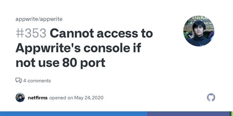 Cannot Access To Appwrites Console If Not Use 80 Port · Issue 353