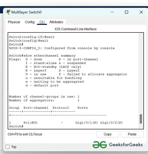 Configure Verify And Troubleshoot Layer Layer EtherChannel GeeksforGeeks