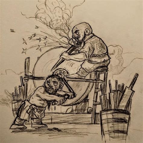 Dwarf Swordsmith Npc S [oc] R Dndart