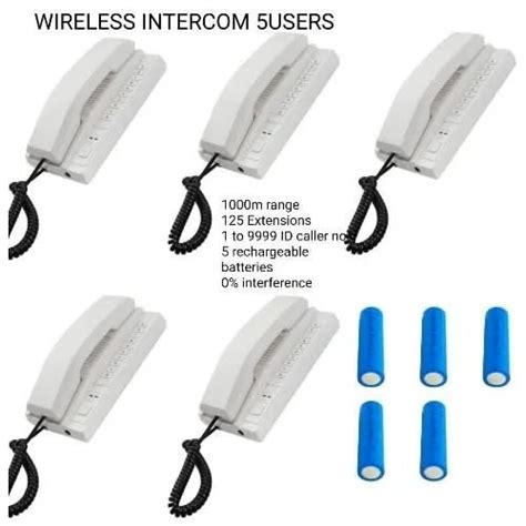 Wireless Intercom 5 Set Konga Online Shopping