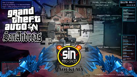 Sin Mod Gta Sa Mod Hud Gta V Youtube