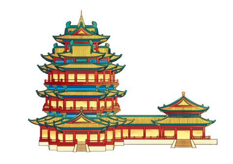 古建筑 建筑园林 设计素材 设计模板 汇图网www huitu