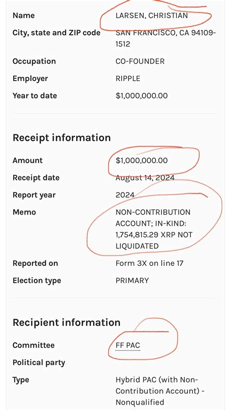 Ripples Chris Larsen Donates 1 Million In Xrp To Kamala Harris